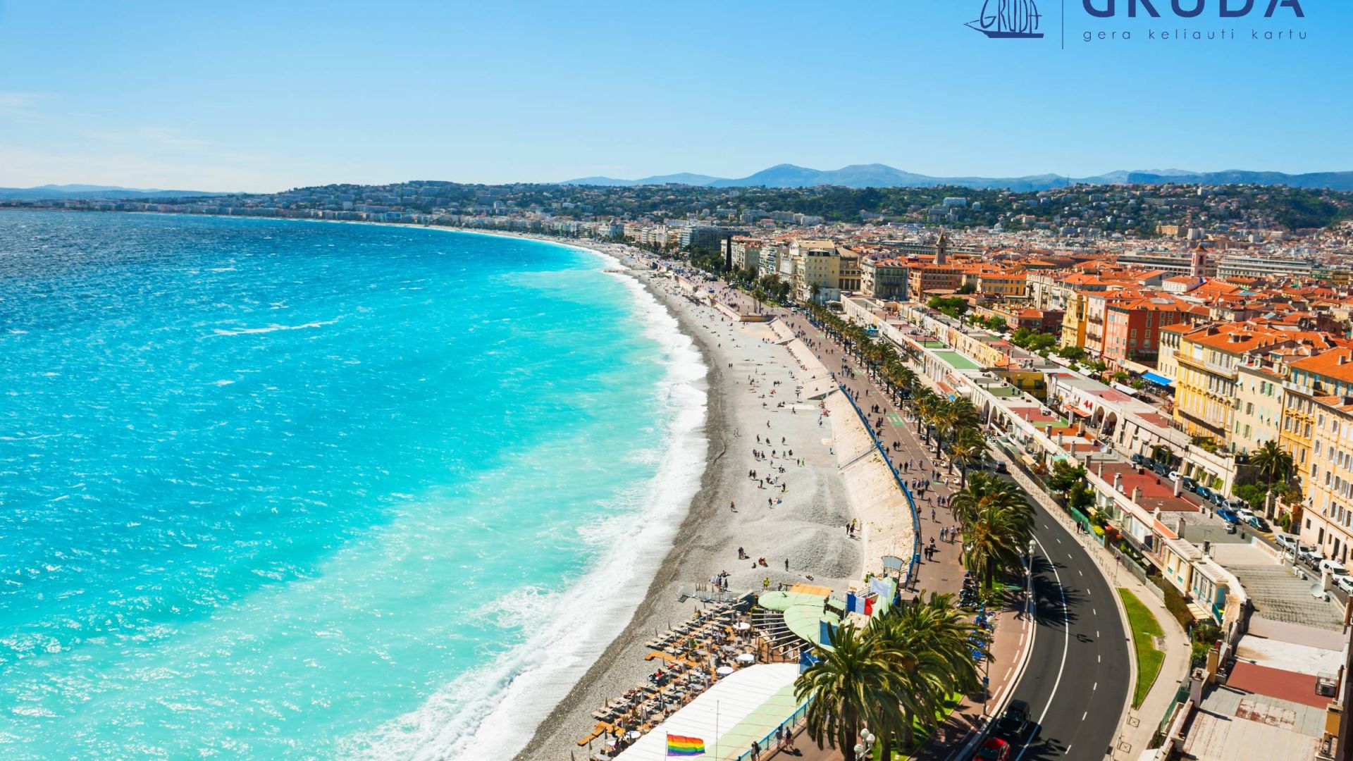 Pietų Prancūzijos žydrasis krantas | Kelionė į Nicą | Gruda.lt